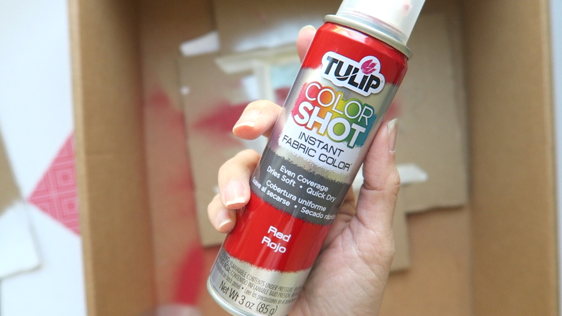 DIY Stenciled Shirt with Colorshot - Sugar Bee Crafts