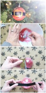 Santa Slime Ornament - Sugar Bee Crafts