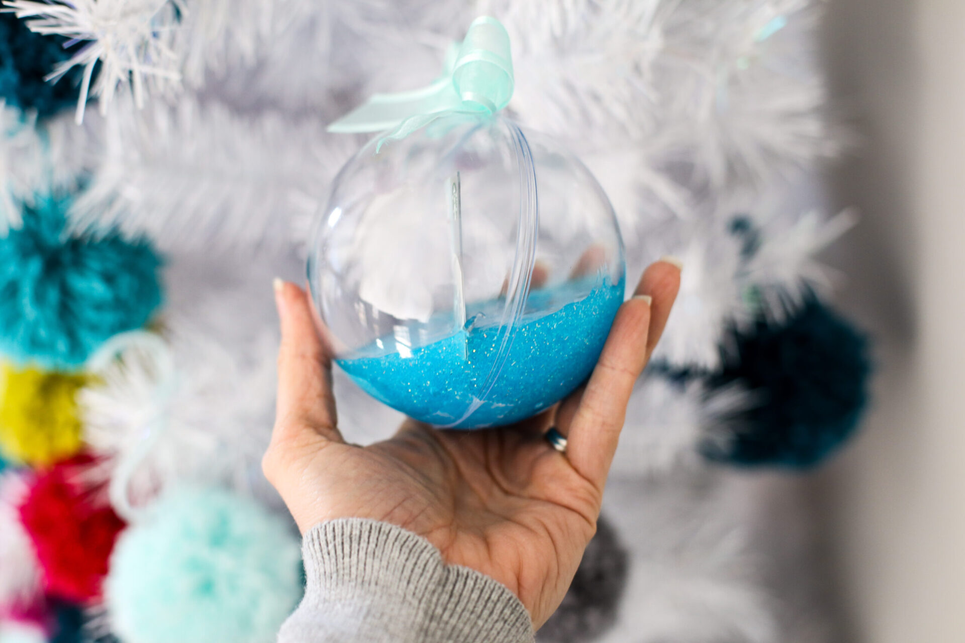 Slime Ornament with gift card - Sugar Bee Crafts