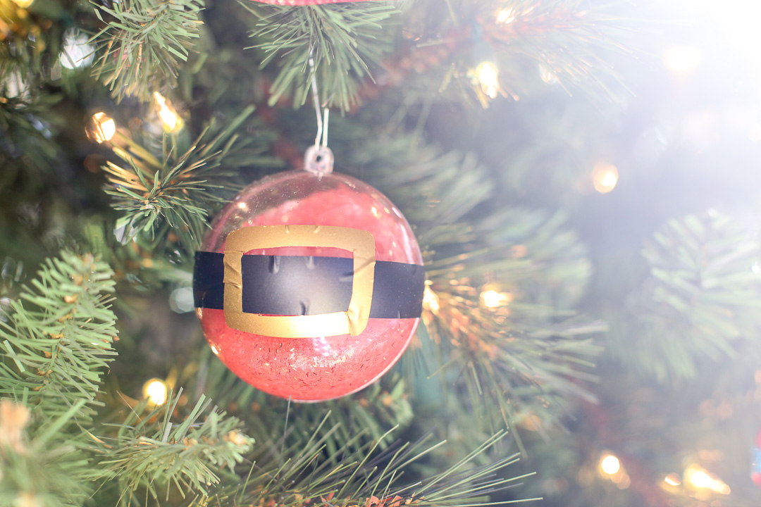 Santa Slime Ornament - Sugar Bee Crafts