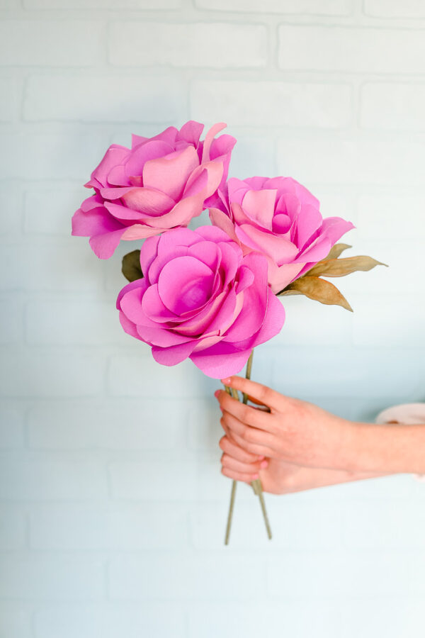 Simple Paper Flowers - Sugar Bee Crafts