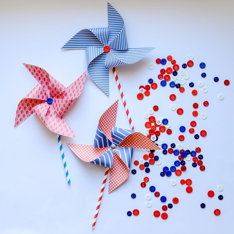 Easy Pinwheel Craft Idea - Sugar Bee Crafts