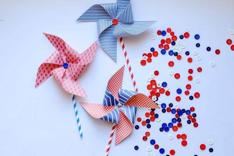 Easy Pinwheel Craft Idea - Sugar Bee Crafts