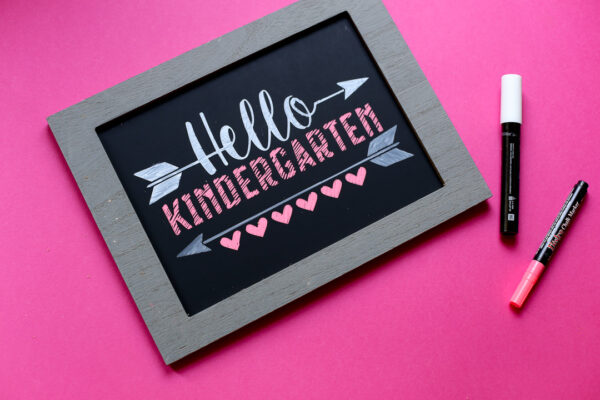 How to make a Chalkboard Stencil - Sugar Bee Crafts