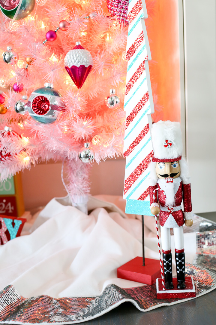 Pink Vintage Christmas Tree - Dream Tree Challenge - Sugar Bee Crafts