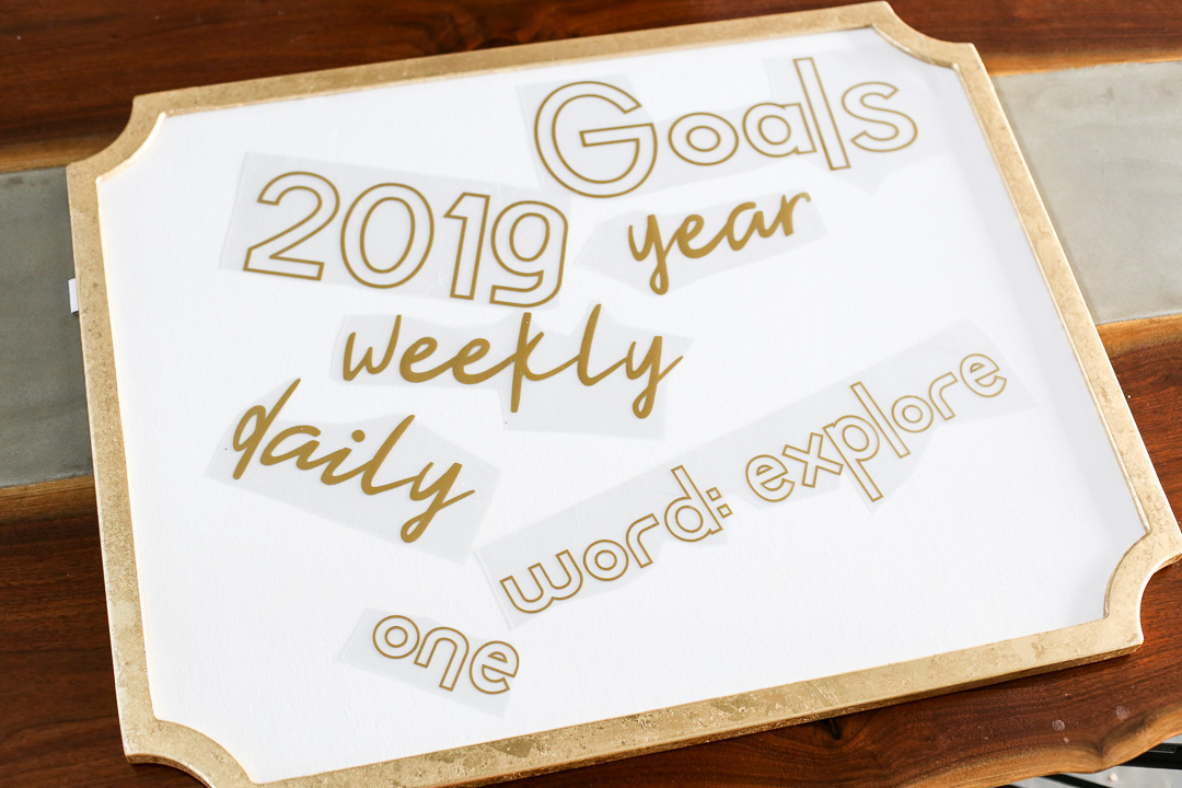 How to make a Goals Board - Sugar Bee Crafts