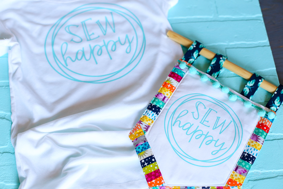 Sew Happy Banner - Sugar Bee Crafts