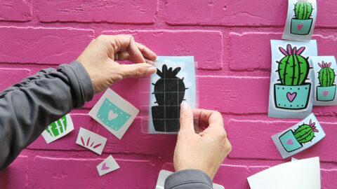 How to make Vinyl Stickers - Sugar Bee Crafts