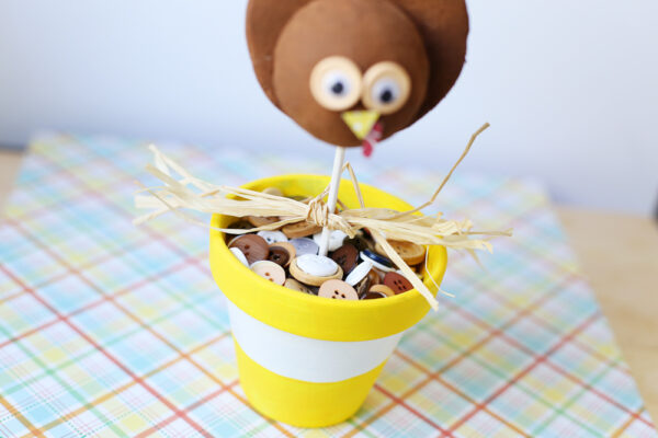 Cutesy Turkey Craft Idea - Sugar Bee Crafts