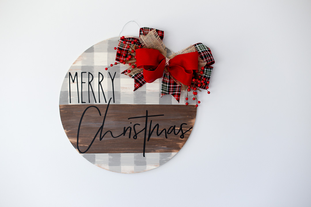 How to Paint Buffalo Plaid - Sugar Bee Crafts