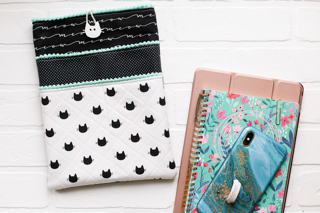 Sewing Pattern for iPad Pouch Case Sleeve - Sugar Bee Crafts