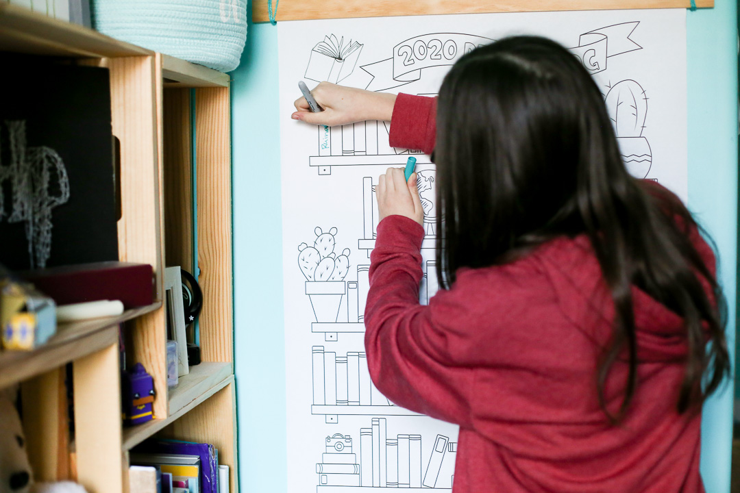 Printable Reading Chart Log - free printable - Sugar Bee Crafts