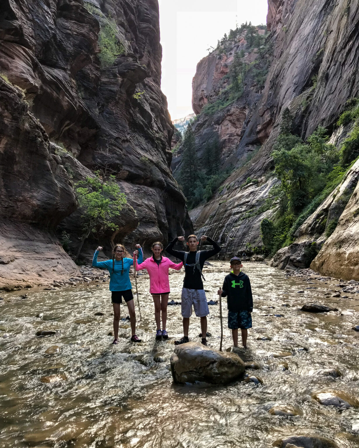 Why The Narrows is the Best Family Hike at Zion National Park - Sugar ...