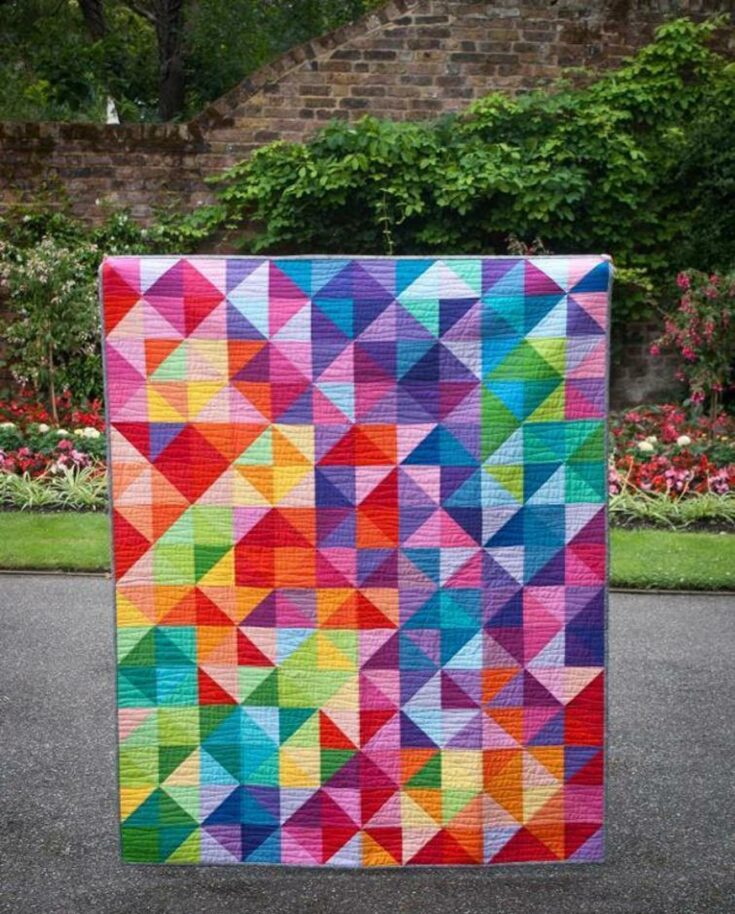 Colorful Modern Quilt Kits - Sugar Bee Crafts