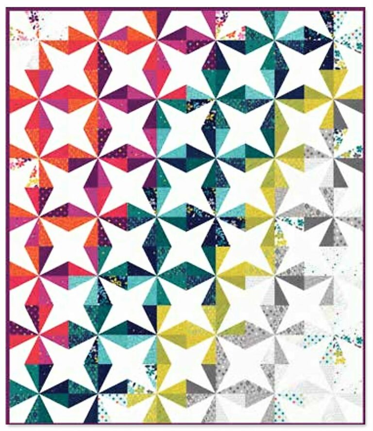Colorful Modern Quilt Kits - Sugar Bee Crafts