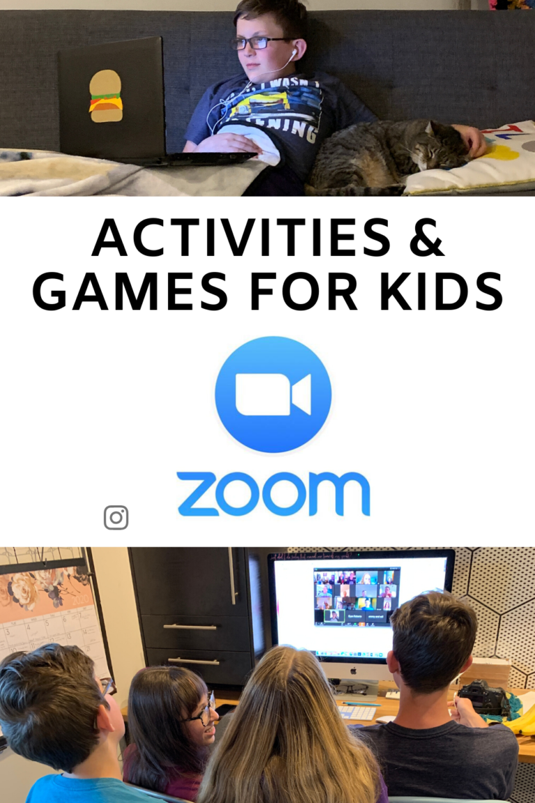Zoom Games for Kids and Students - Sugar Bee Crafts