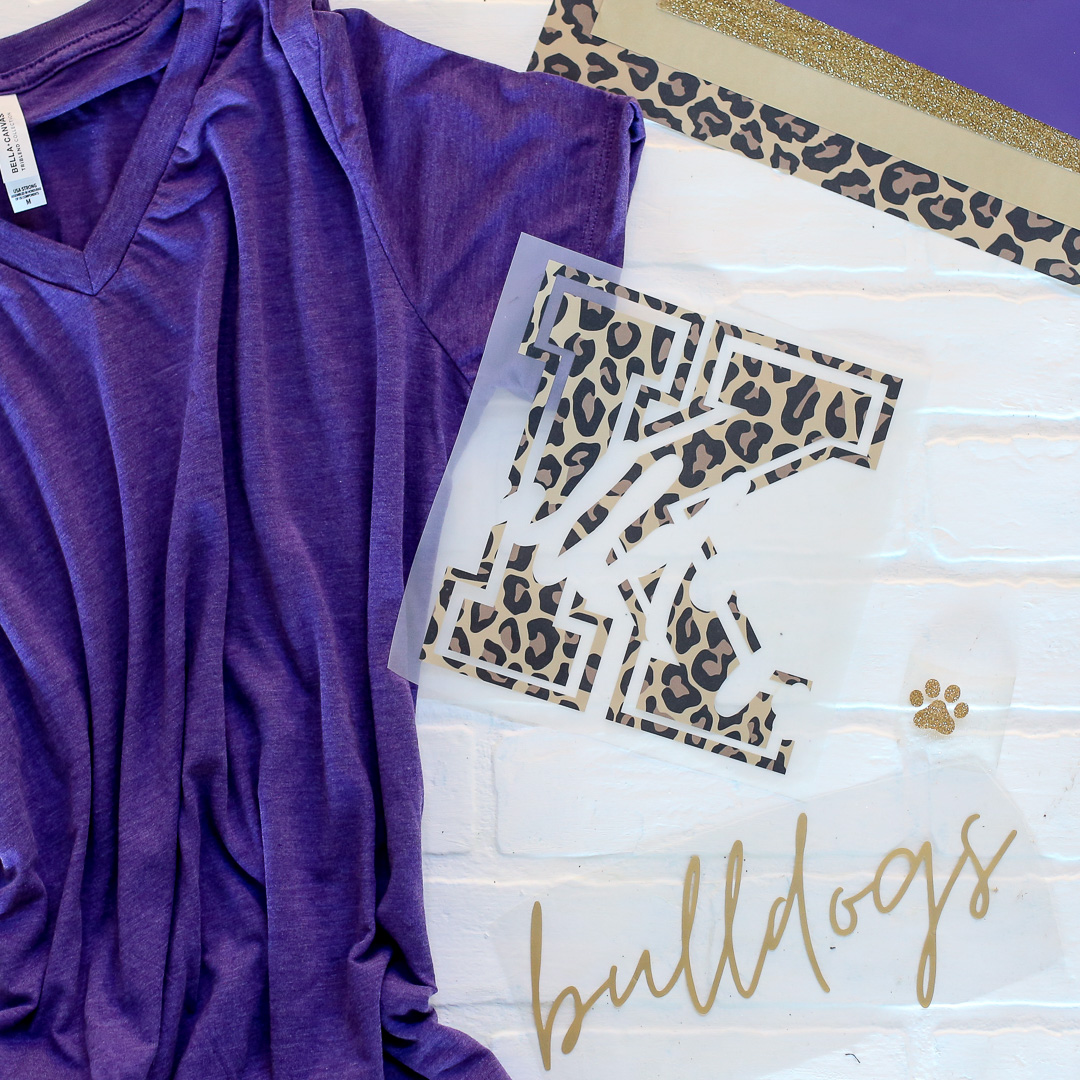 How to Outline and Knock out Vinyl Layers - Sugar Bee Crafts